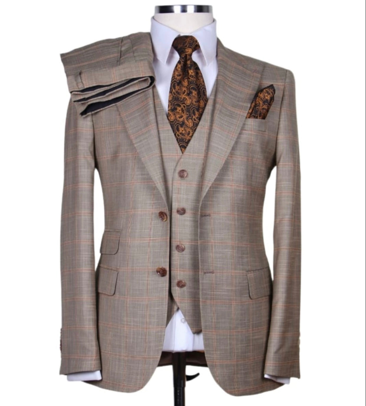 CHECK SLIM-FIT SUITS – THE CONSULTANT