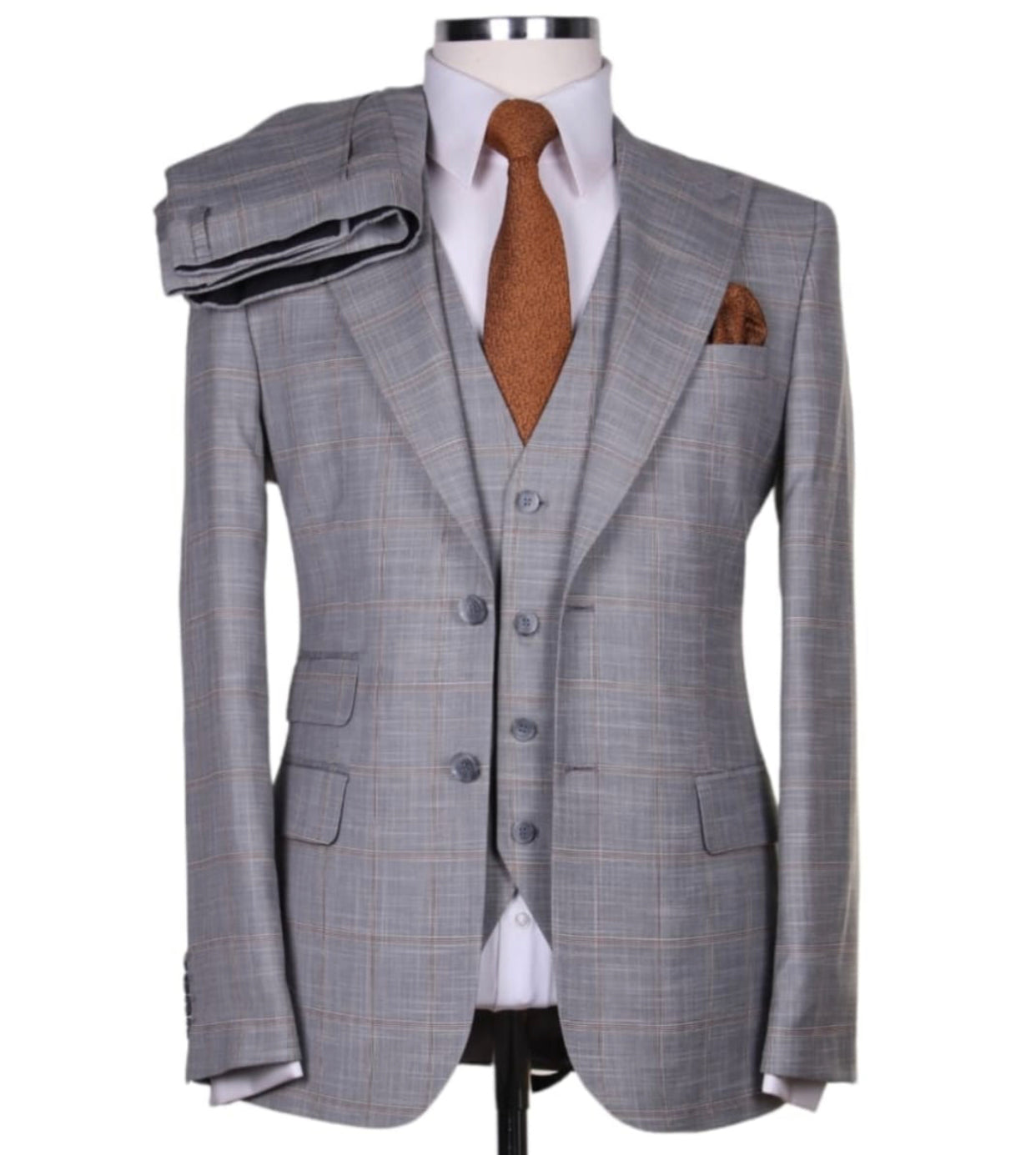 CHECK SLIM-FIT SUITS – THE CONSULTANT