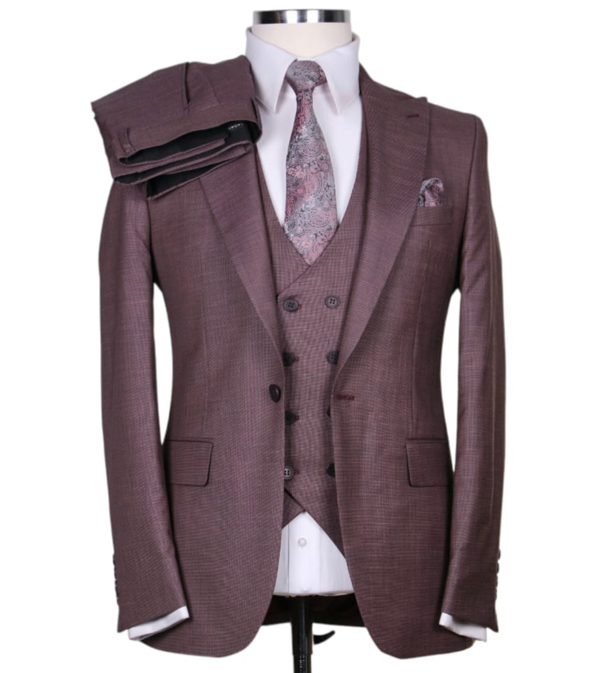 TEXTURED SLIM-FIT SUITS – THE CONSULTANT